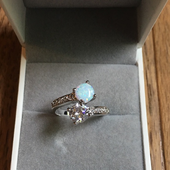 Jewelry | 925 Sterling Silver Wedding Engagement Ring | Poshmark